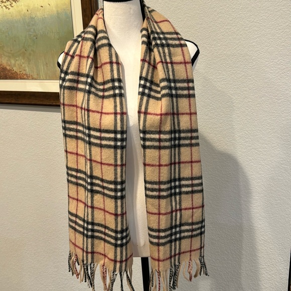 Burberry | Accessories | Authentic Burberry Lambswool Scarf | Poshmark